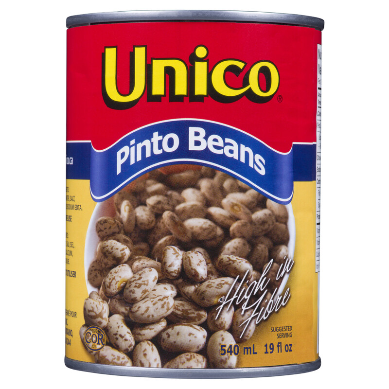 Unico Pinto Beans 540 ml - Voilà Online Groceries & Offers