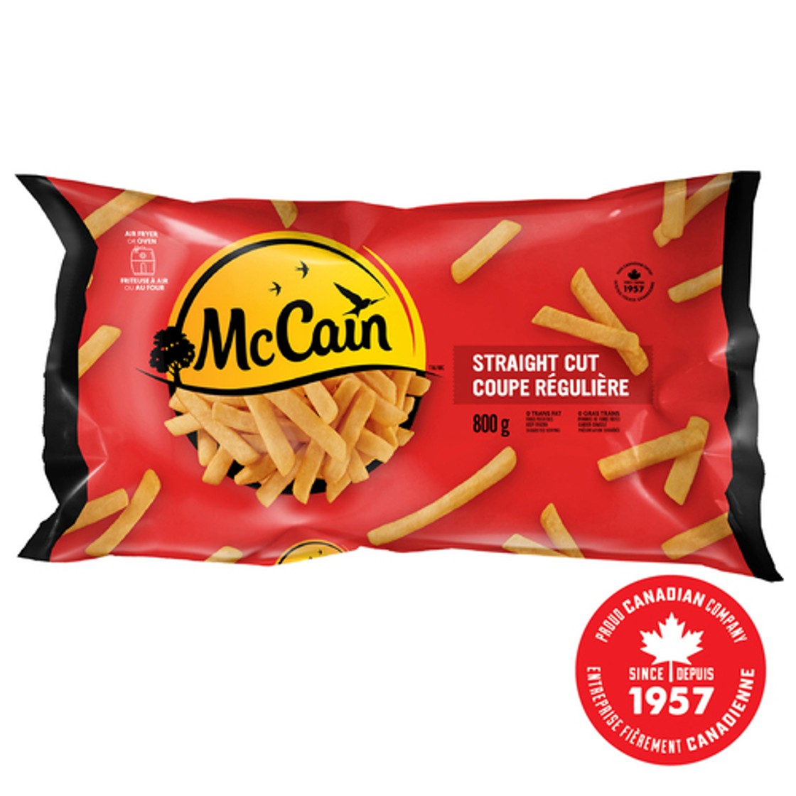 McCain French Fries Straight Cut 800 g - Voilà Online Groceries & Offers