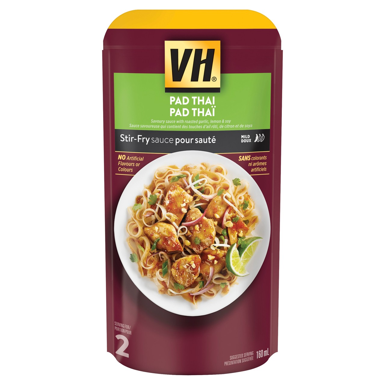 VH Stir-Fry Sauce Pouch Pad Thai Mild 160 ml - Voilà Online Groceries ...