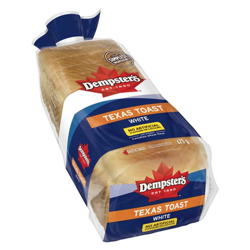 Dempster's Sandwich Bread White Texas Toast 675 g - Voilà Online ...