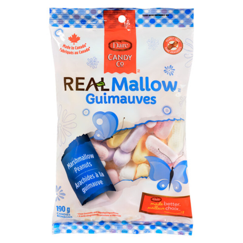 Dare Real Mallow Candy Marshmallow Peanuts 190 g - Voilà Online ...