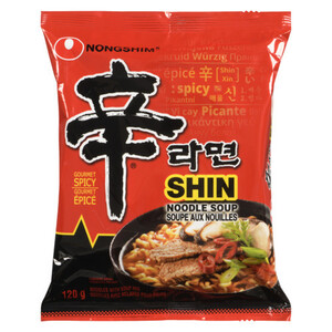 Nong Shim Noodle Soup Shin Ramyun Spicy 120 g - Voilà Online Groceries ...