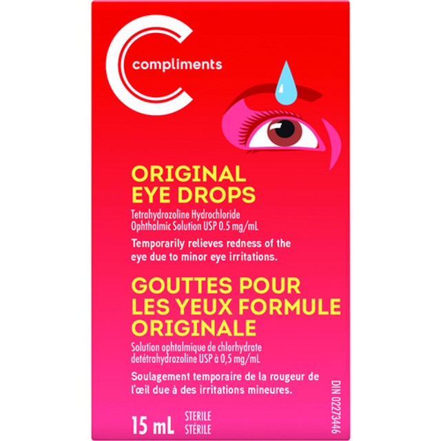 Compliments Eye Drops Original 15 ml - Voilà Online Groceries & Offers