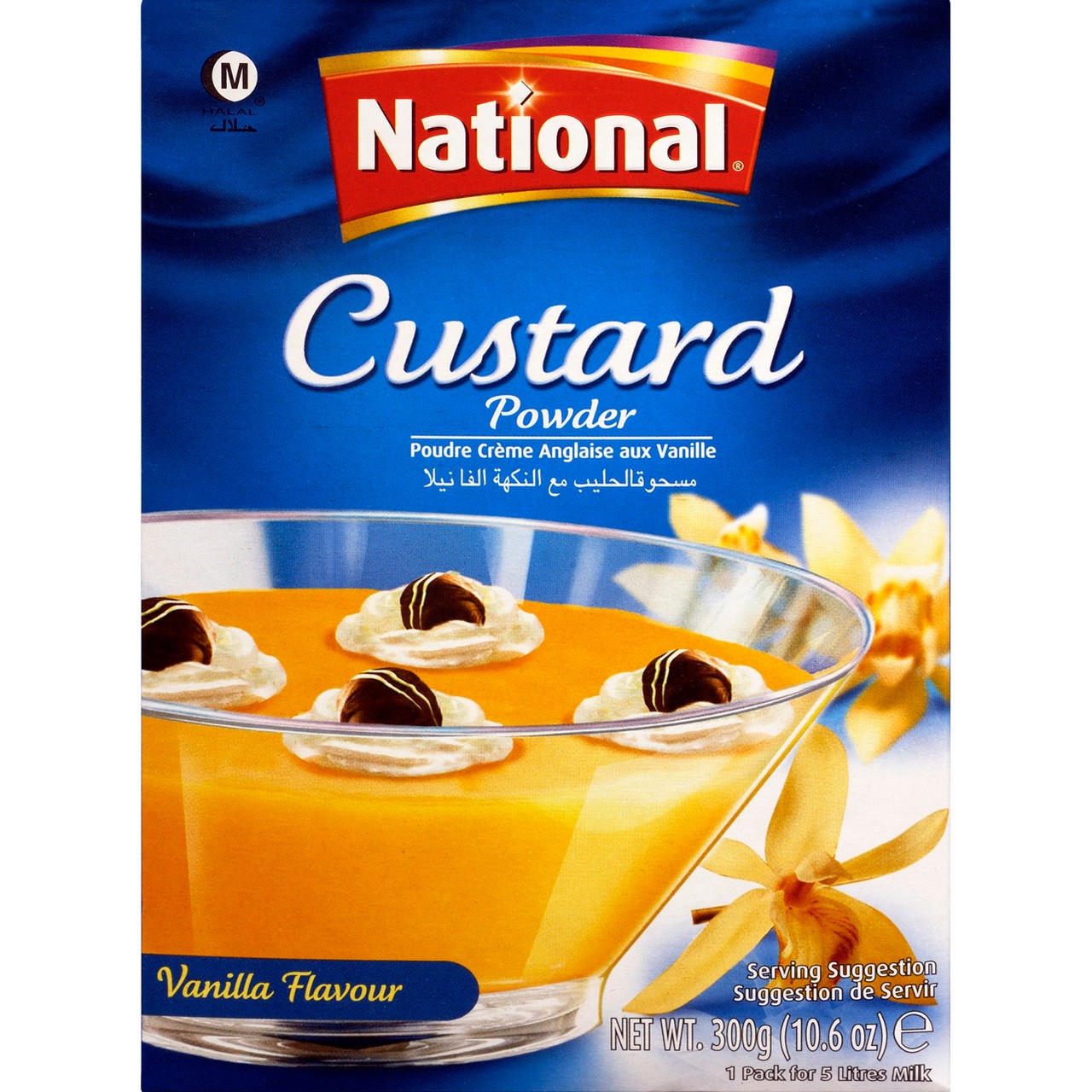 National Custard Powder Vanilla 300 g - Voilà Online Groceries & Offers