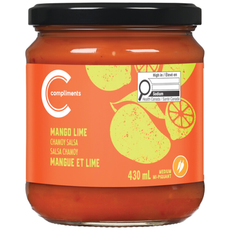 Compliments Chamoy Salsa Mango Lime 430 ml - Voilà Online Groceries ...