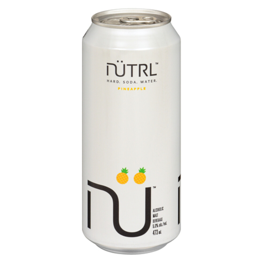 Nutrl Vodka Soda 5% Alcohol Pineapple 473 ml (can) - Voilà Online Groceries & Offers