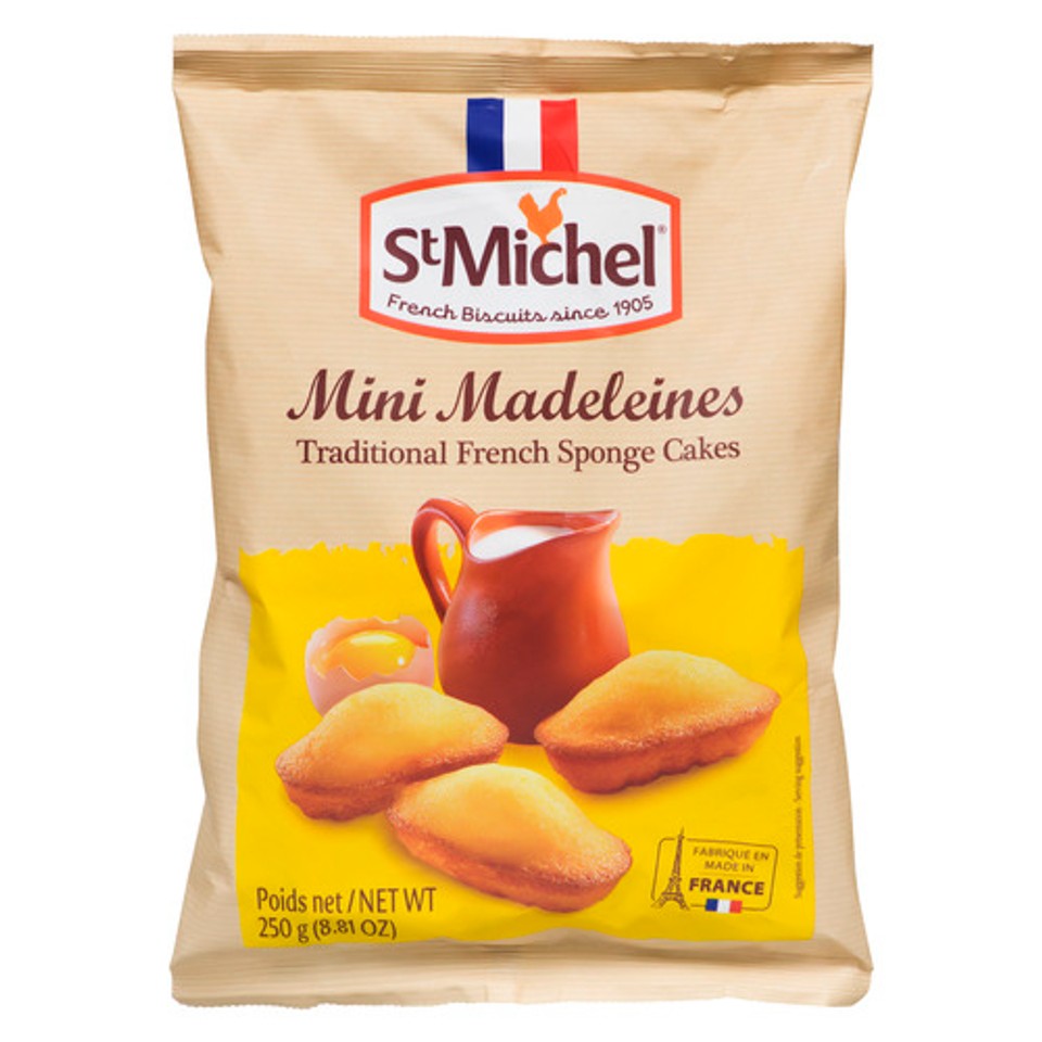 St-Michel Sponge Cake Madeleines Mini 250 g - Voilà Online Groceries ...
