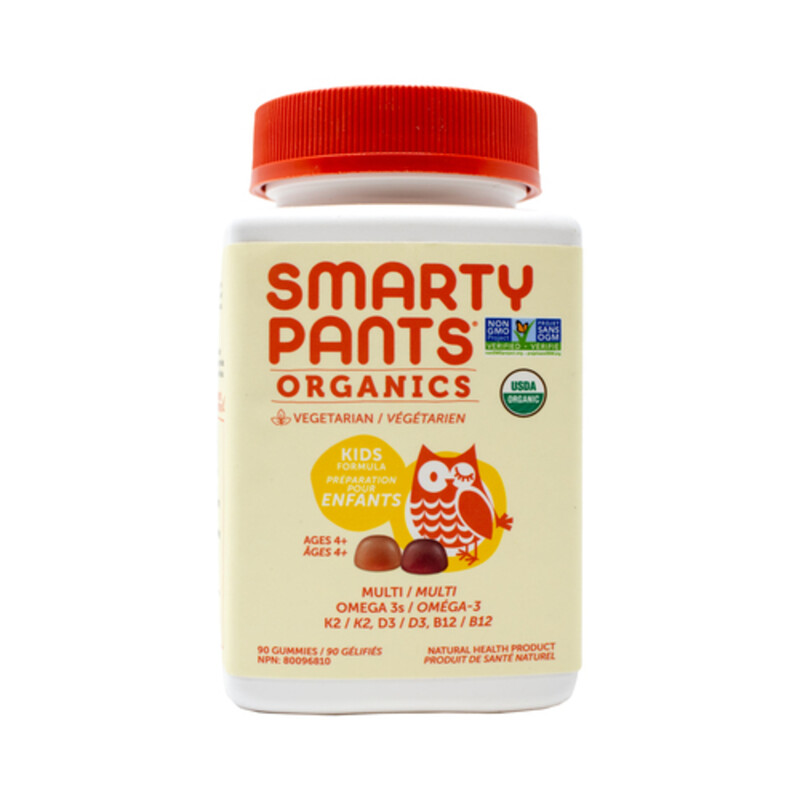 Smarty Pants Organic Multivitamin Kids Formula Gummies 90 Count - Voilà ...