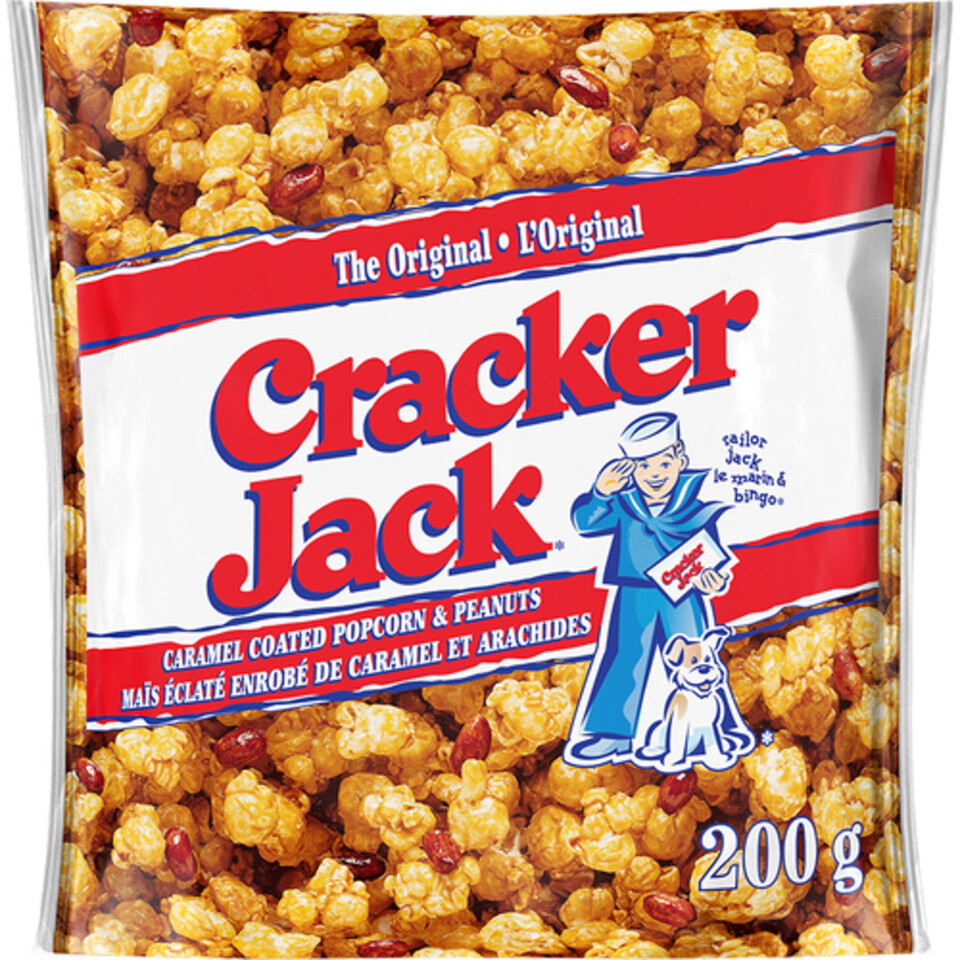 Cracker Jack Original Popcorn and Peanuts Caramel Coated 200 g - Voilà ...