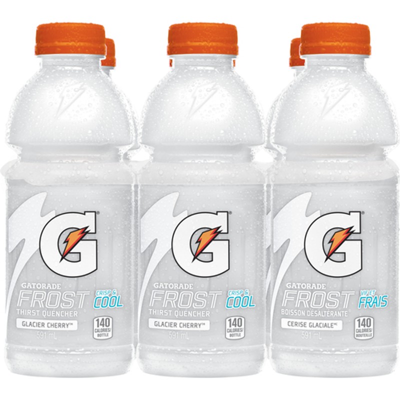 Gatorade Sports Drink Glacier Cherry 6 x 591 ml (bottles) - Voilà ...