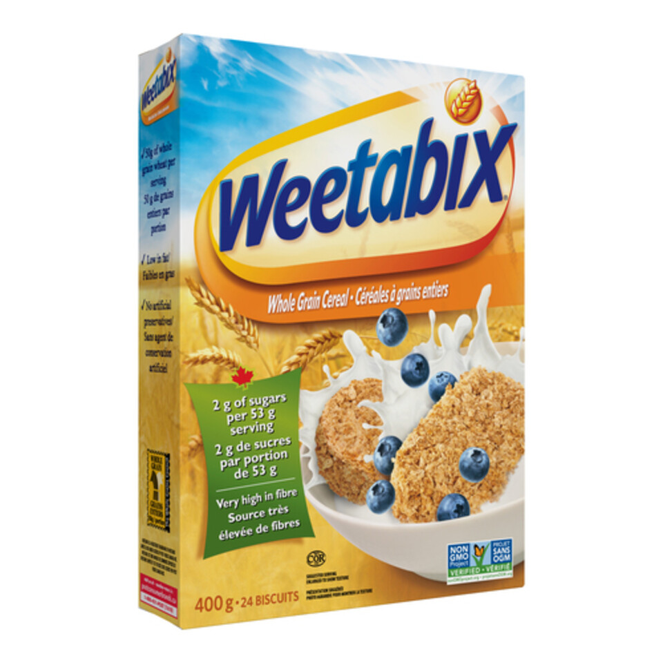 Weetabix Cereal Whole Grain 400 g - Voilà Online Groceries & Offers