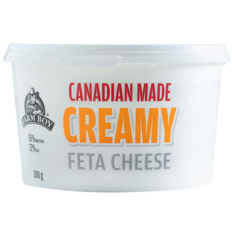 Farm Boy Feta Cheese Creamy 200 g - Voilà Online Groceries & Offers