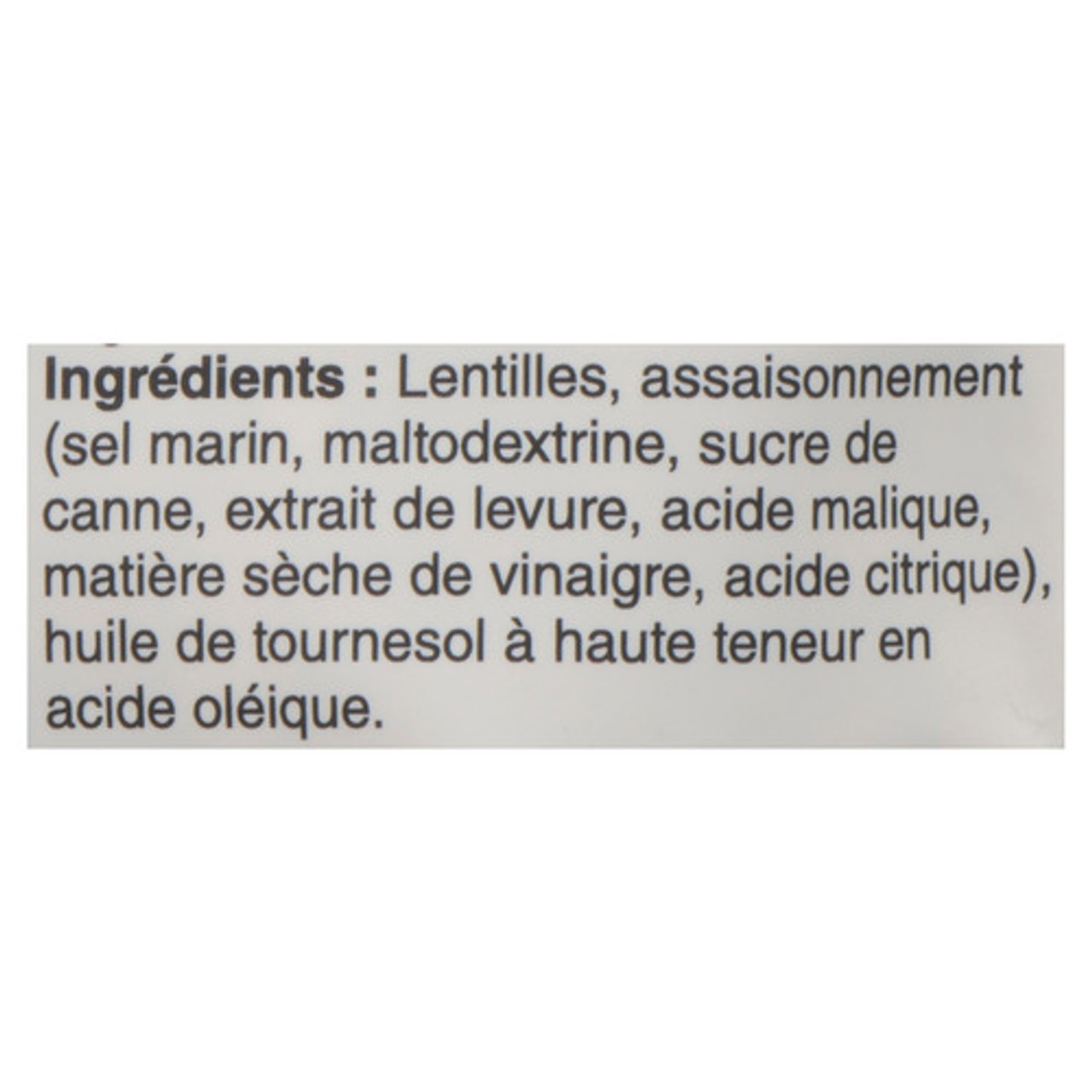Three Farmers Lentil Roasted Sea Salt & Vinegar 140 g - Voilà Online ...