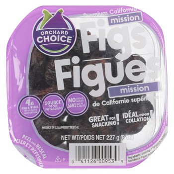Orchard Choice No Added Sugar Premium California Mission Figs 227 g ...
