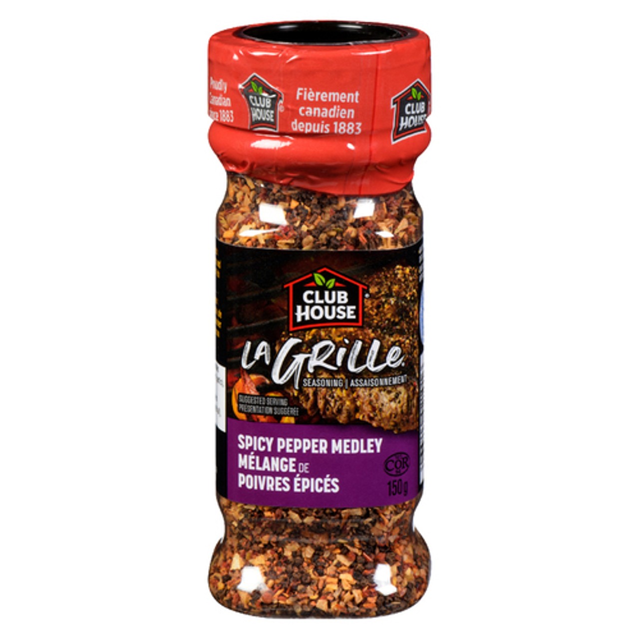 Club House La Grille Seasoning Spicy Pepper Medley 150 g - Voilà Online ...