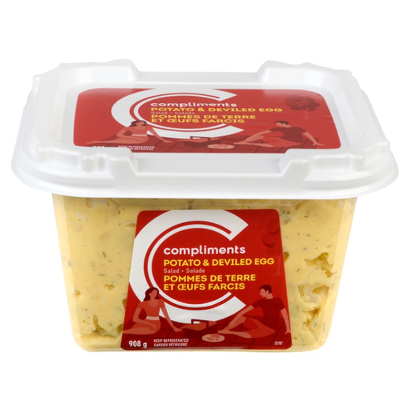 Compliments Salad Potato & Deviled Egg 908 g - Voilà Online Groceries ...