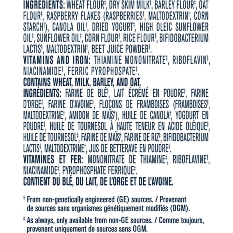 Gerber Stage 3 Baby Cereal Multigrain Yogurt Raspberry 227 g - Voilà ...