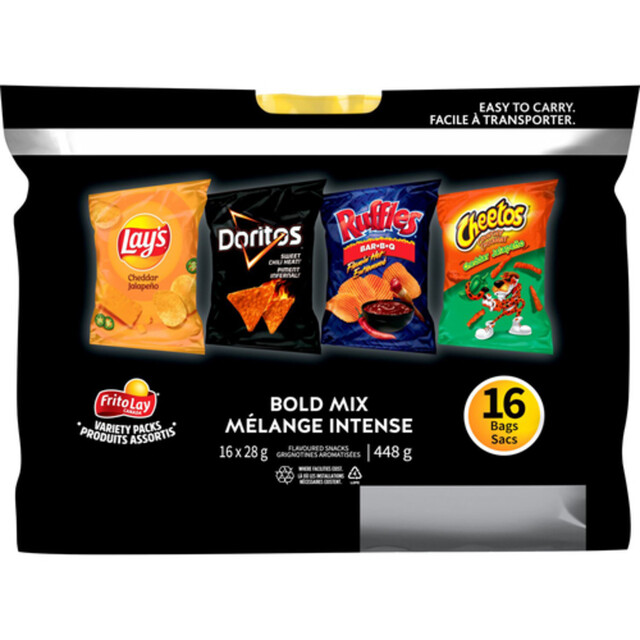 Frito Lay Multipack Bold Mix 16 count 448 g - Voilà Online Groceries ...