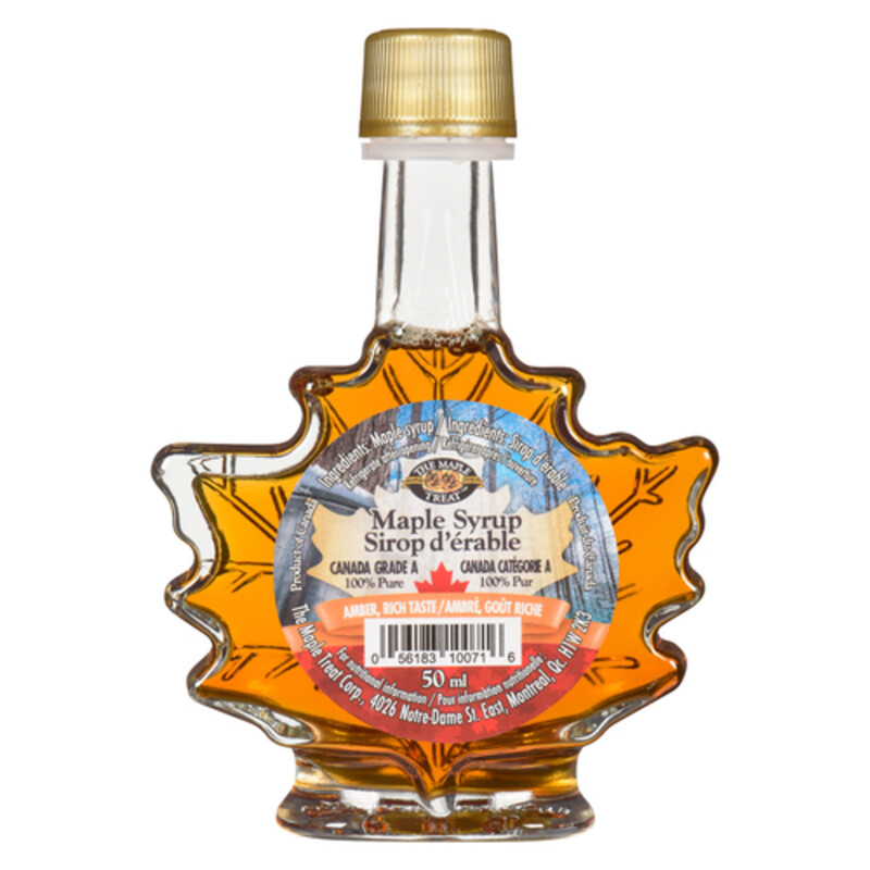 L.B. Maple Treat Maple Syrup 50 mL - Voilà Online Groceries & Offers
