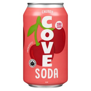 Cove Soda Cherry 355 ml (can) - Voilà Online Groceries & Offers