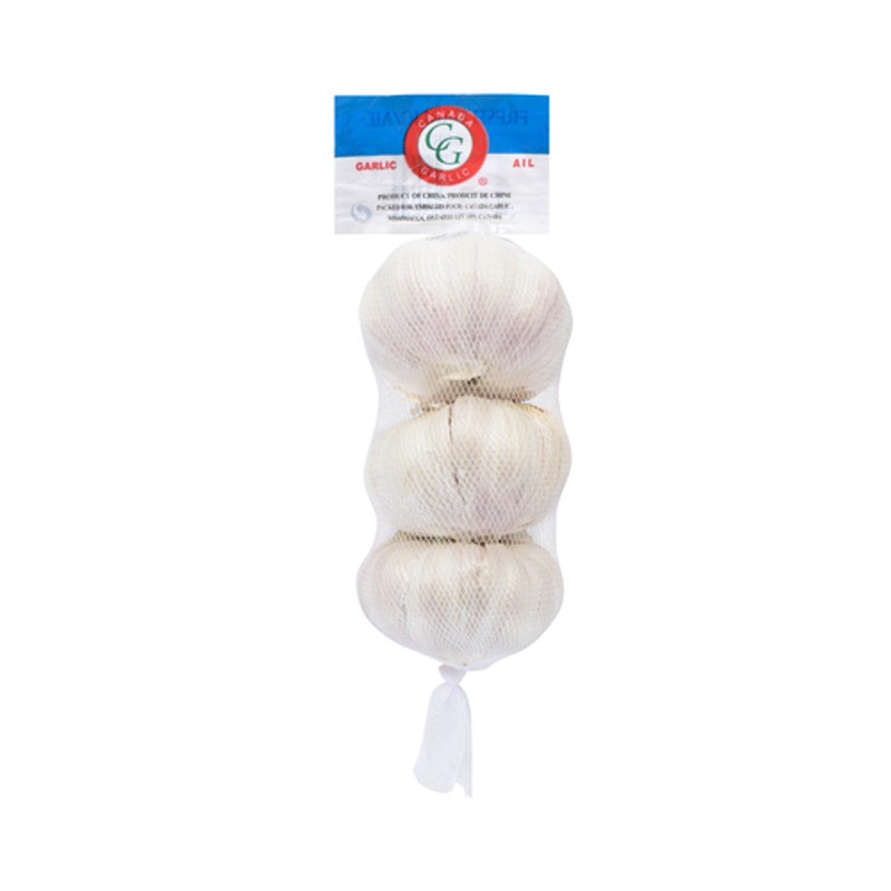 Garlic Mesh Bag 3 Count - Voilà Online Groceries & Offers