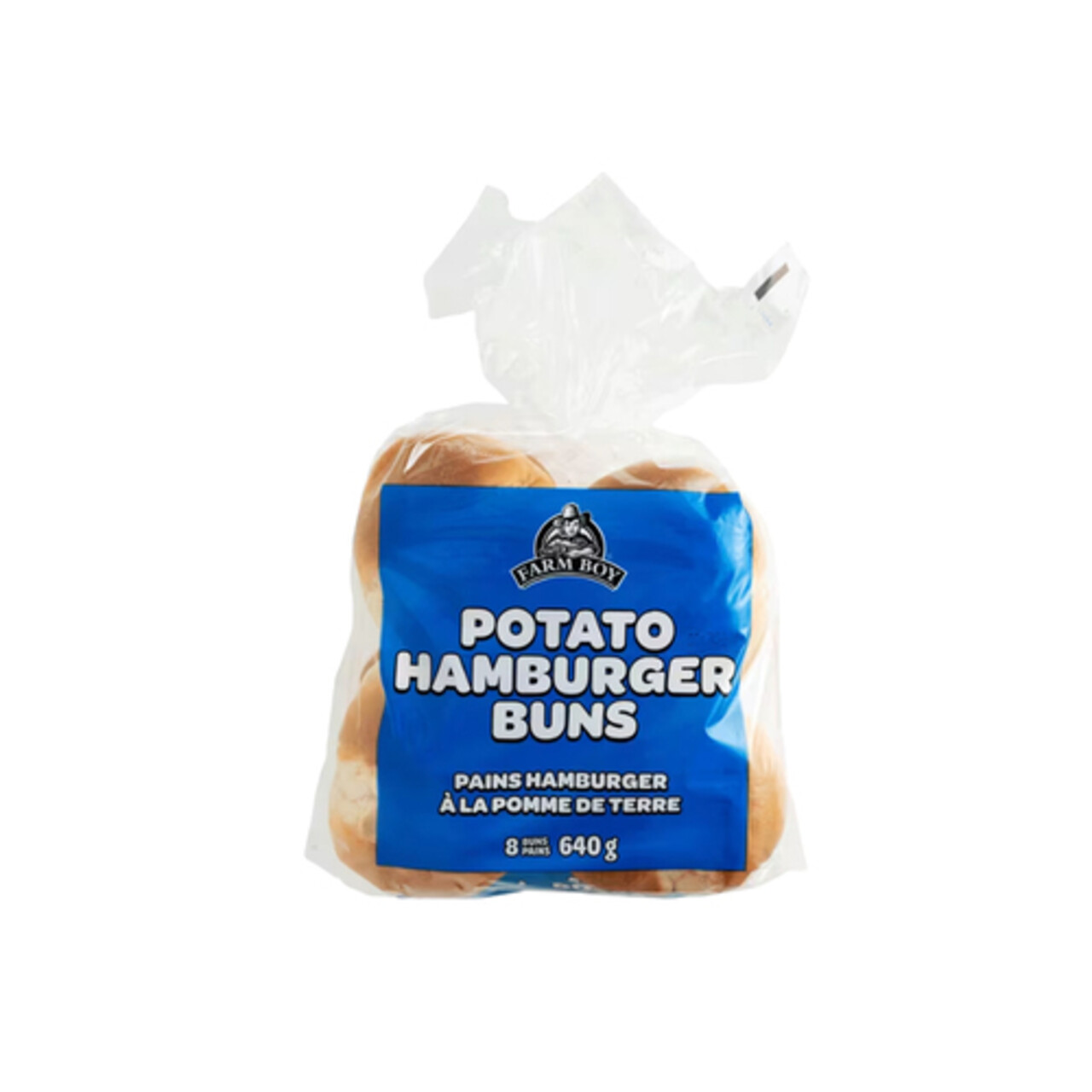 Farm Boy Hamburger Buns Potato 640 g (frozen) - Voilà Online Groceries ...