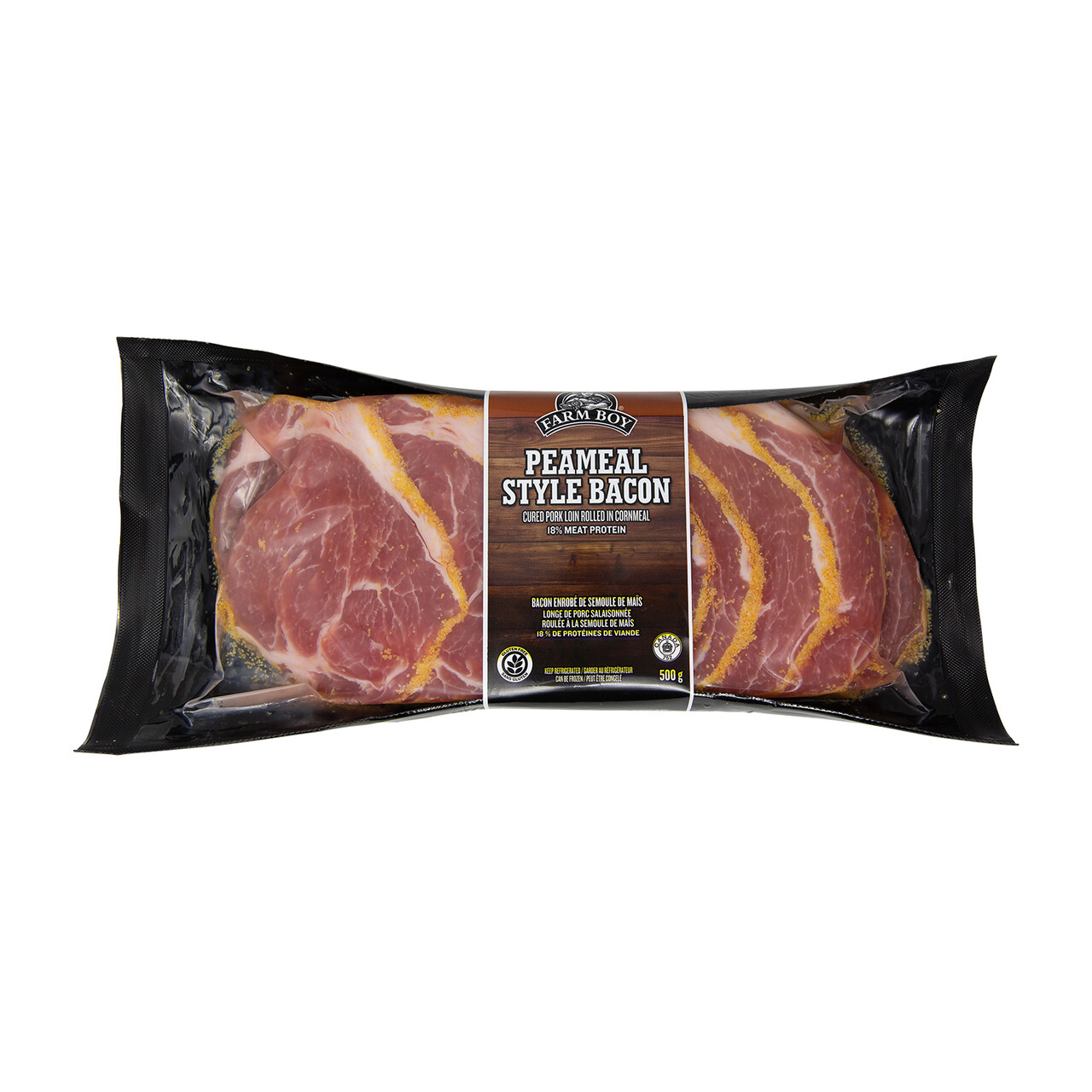 Farm Boy Bacon Peameal Style 500 g - Voilà Online Groceries & Offers