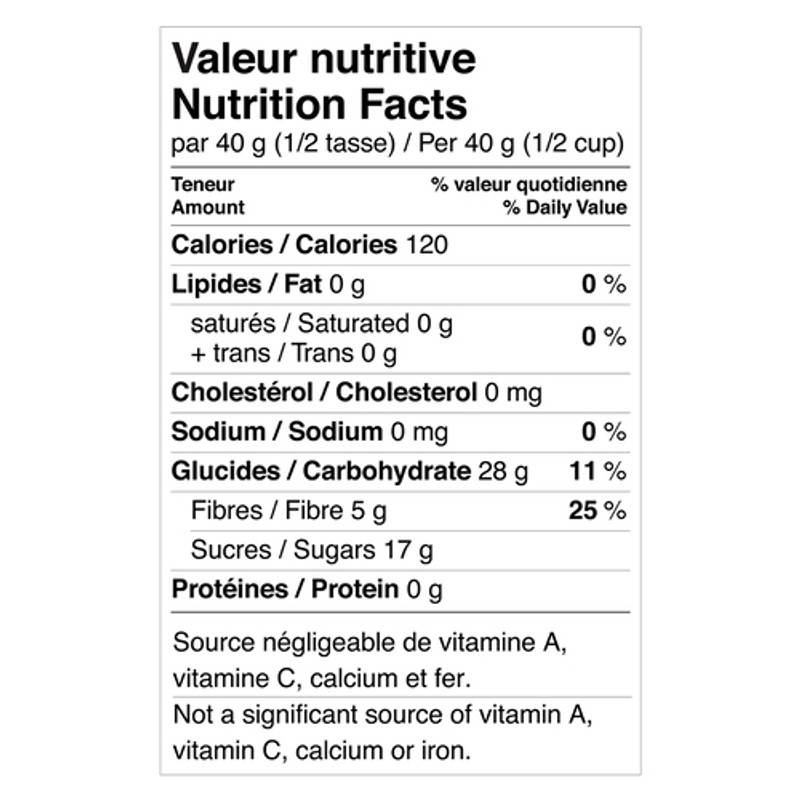 Nutra Fruit Less Sugar Dried Cranberry 80 g - Voilà Online Groceries ...