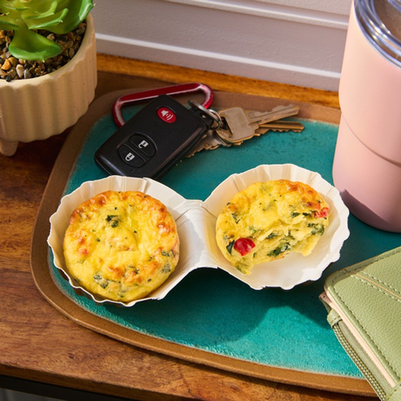Schneiders Frozen Breakfast Bites Spinach Red Pepper & Parmesan 224 g ...