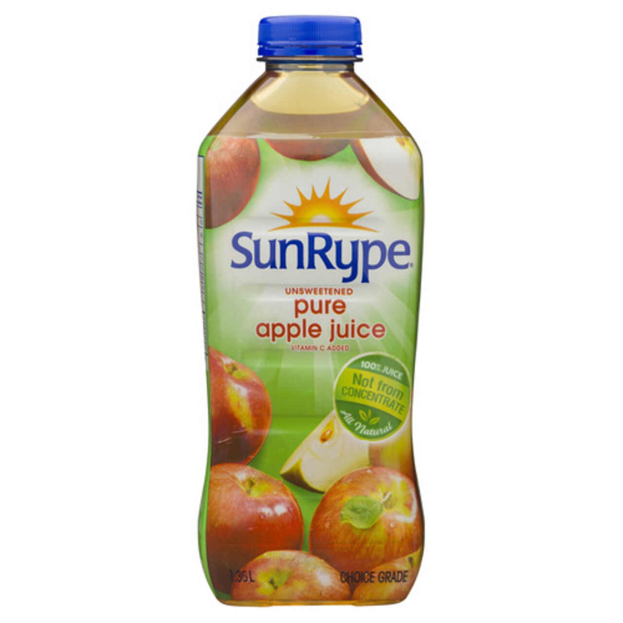 SunRype 100% Juice Pure Apple 1.36 L (bottle) - Voilà Online Groceries ...