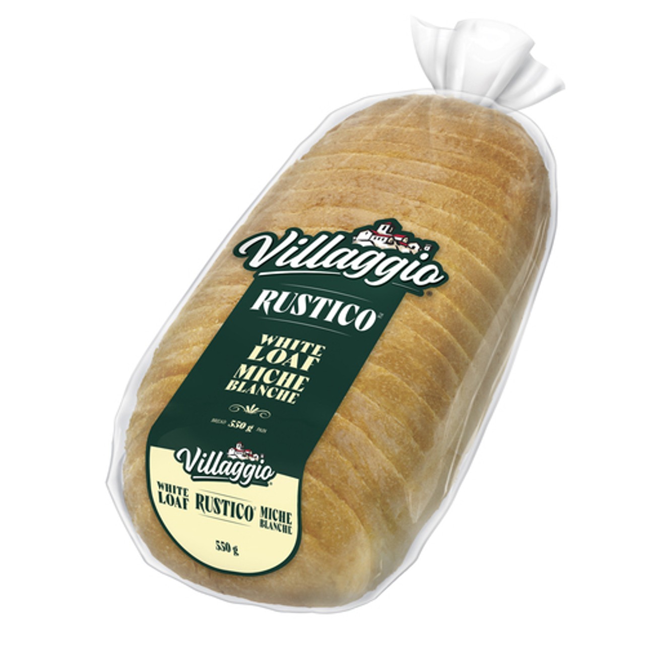 Villaggio Rustico White Loaf Bread 550 g - Voilà Online Groceries & Offers