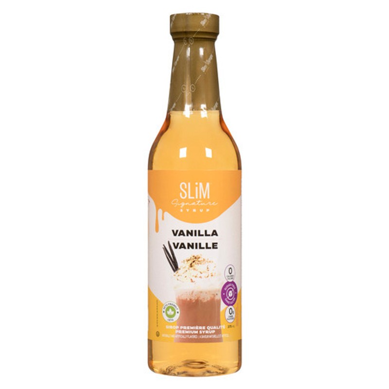 Slim Syrups Sugar Free Vanilla Syrup Mini Syrup 375 ml - Voilà Online ...