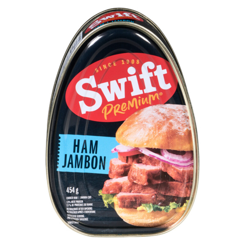 Swift Premium Cooked Canned Ham 454 g - Voilà Online Groceries & Offers