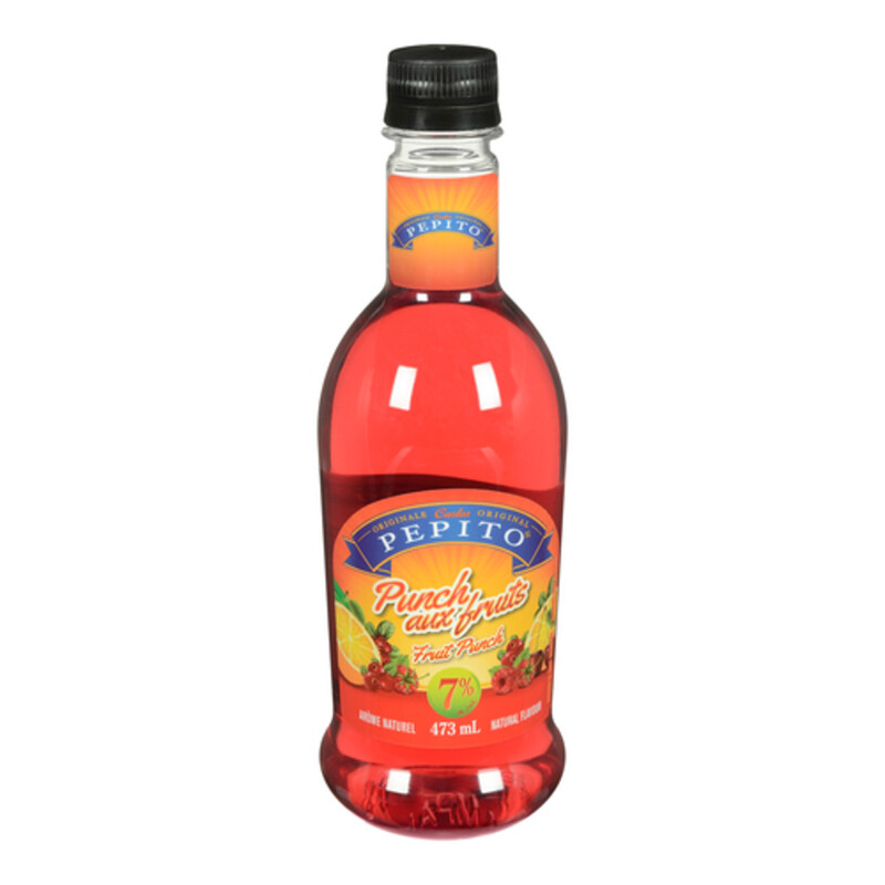 Pepito Fruit Punch 7% Beverage 473 ml - Voilà Online Groceries & Offers
