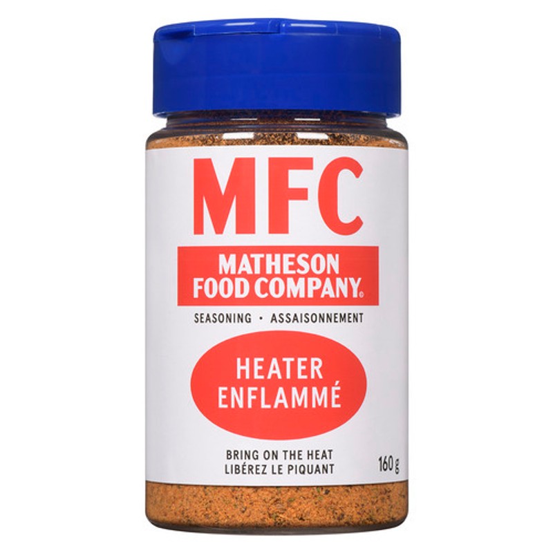 Matheson Food Company Seasoning Dry Rub Heater 160 g - Voilà Online ...