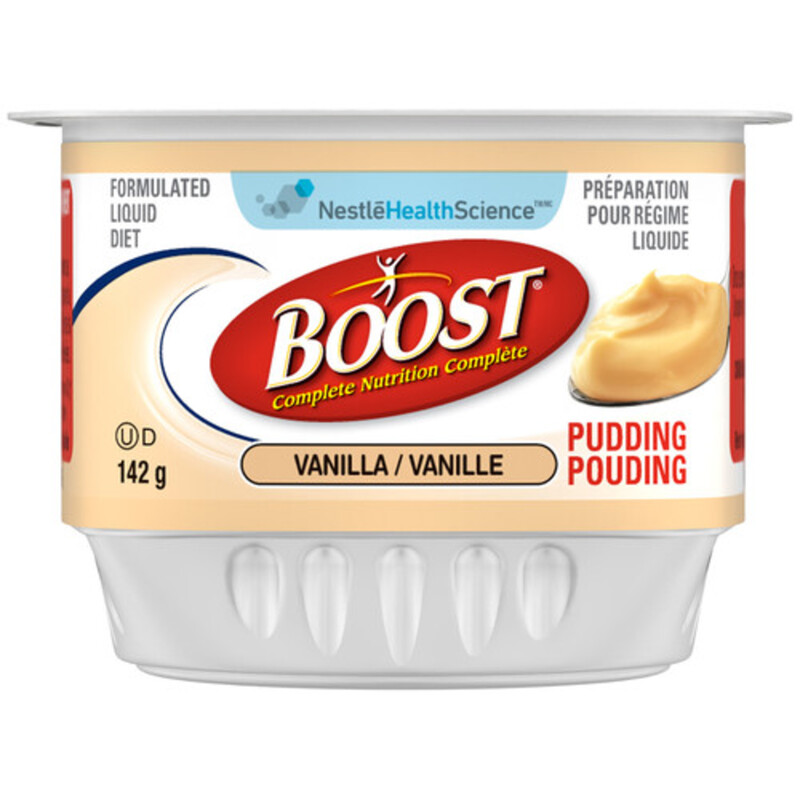 Boost Pudding Vanilla 6 x 142 g - Voilà Online Groceries & Offers