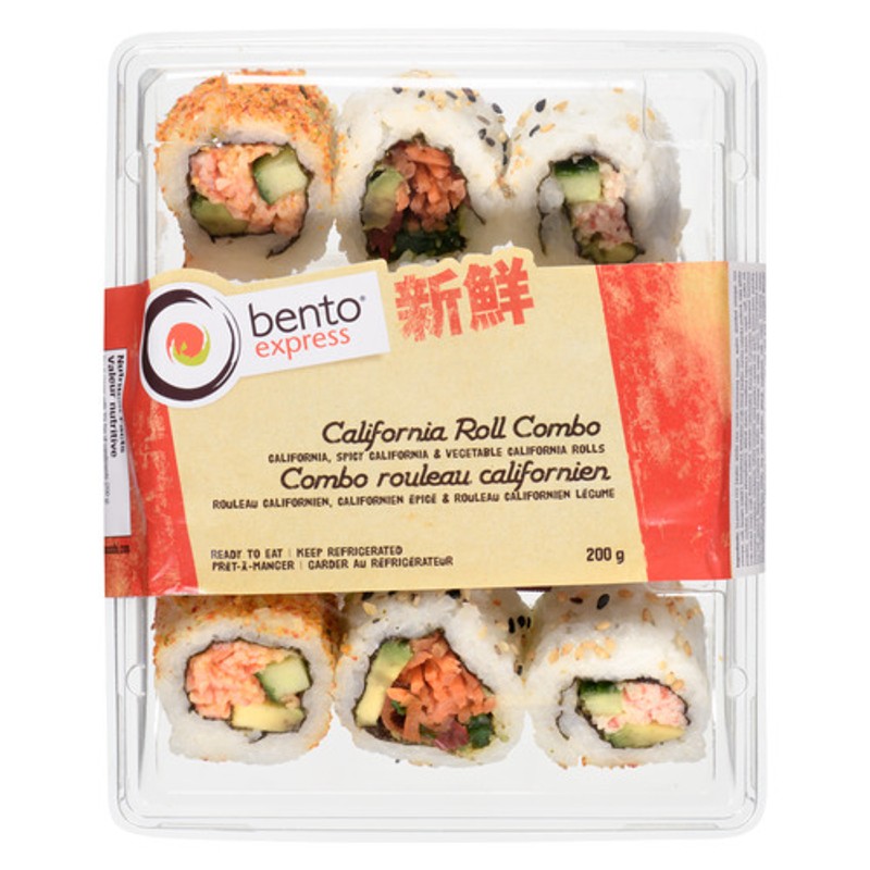 Pan Asia Fresh Bento Express California Roll Combo 200 g - Voilà Online ...