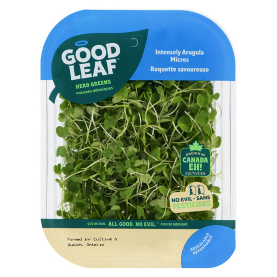 GoodLeaf Micro Arugula 50 g - Voilà Online Groceries & Offers