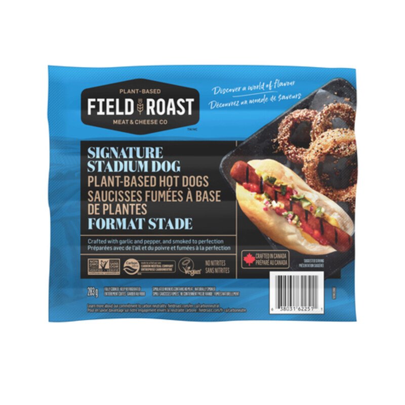 Field Roast Plant-Based Hot Dogs Signature Stadium 283 g - Voilà Online ...