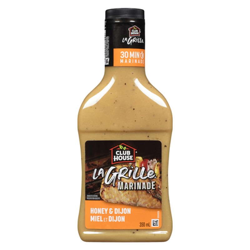 Club House La Grille Marinade Honey And Dijon 350 ml - Voilà Online ...