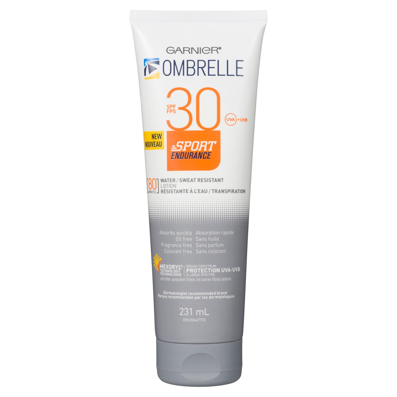 Garnier Ombrelle Sport Endurance Sunscreen SPF 30 231 ml - Voilà Online ...