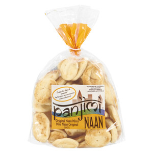 Panjimi Mini Naan Original 500 g (frozen) - Voilà Online Groceries & Offers