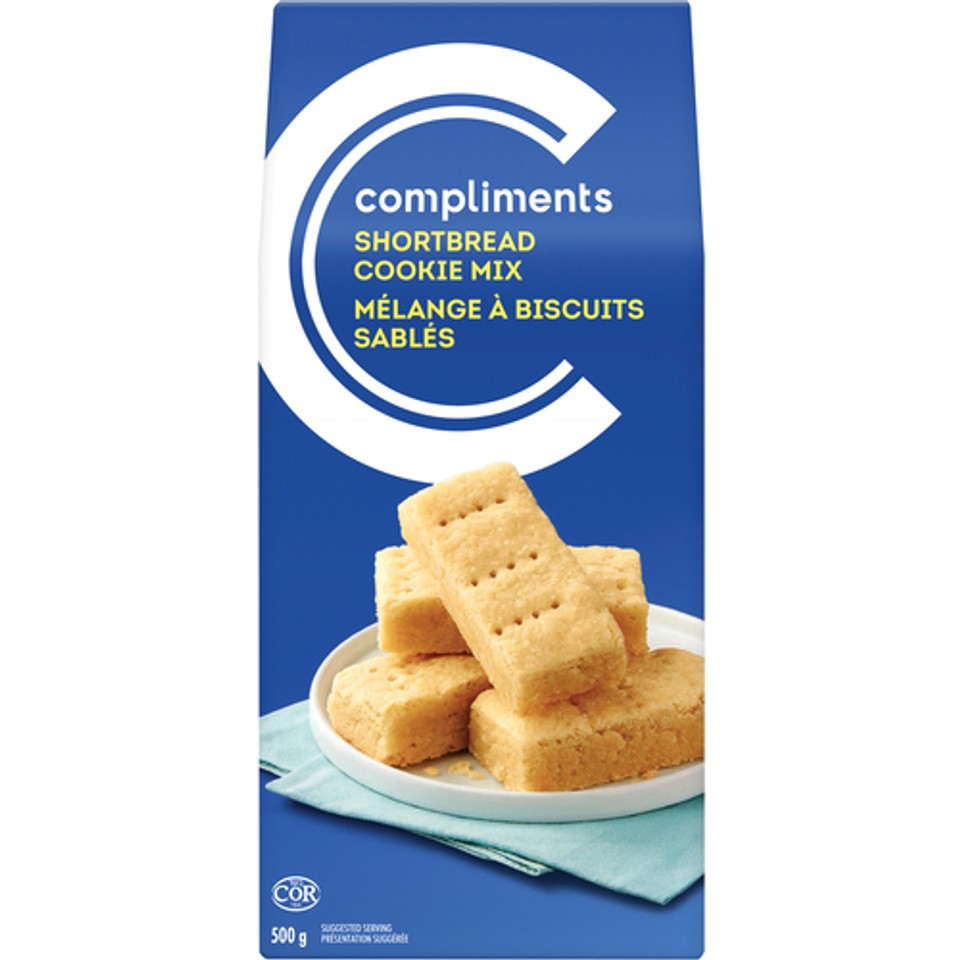 Compliments Baking Mix Shortbread Cookie 500 g - Voilà Online Groceries ...