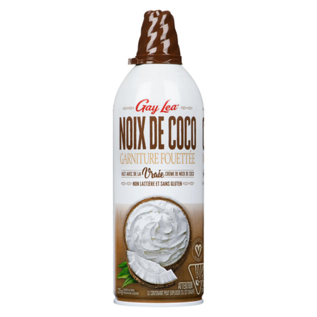 Gay Lea Real Whipped Cream Coconut 225 g - Voilà Online Groceries & Offers