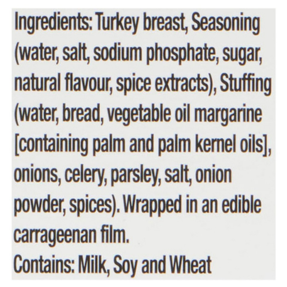 Butterball Frozen Turkey Roast Seasoned Boneless Stuffed Breast 1.2 kg ...