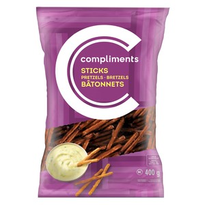 Compliments Pretzels Sticks 400 g - Voilà Online Groceries & Offers