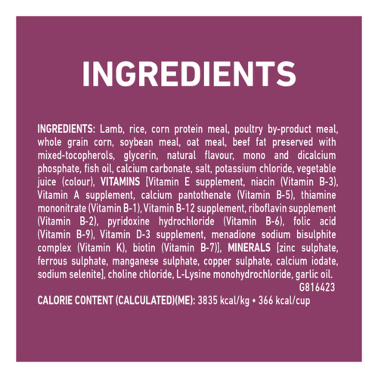 Purina ONE +Plus Dry Puppy Food Healthy Puppy Formula Lamb 6 kg - Voilà ...