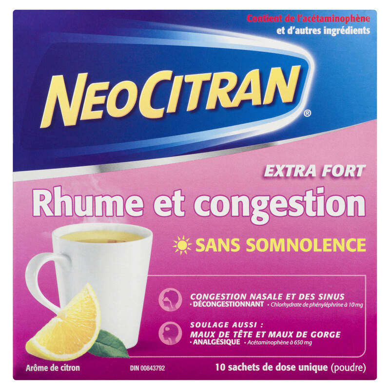 NeoCitran Cold & Sinus Extra Strength Powder 11 EA - Voilà Online ...