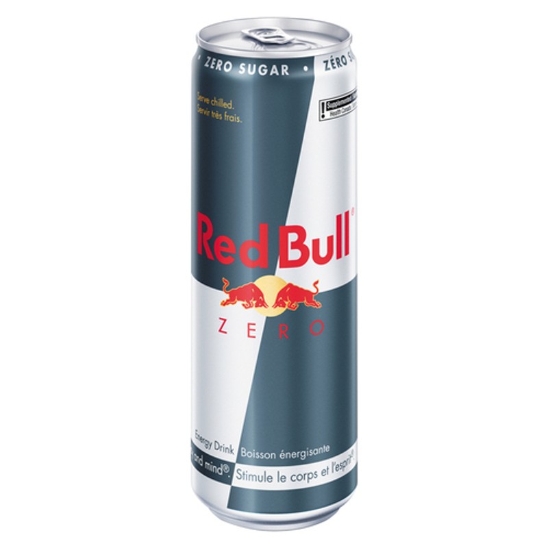 Red Bull Zero Sugar Energy Drink 473 ml (can) - Voilà Online Groceries ...