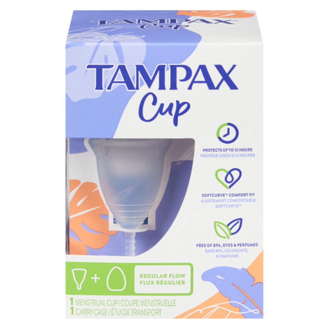 Tampax Menstrual Cup Regular Flow 1 Count - Voilà Online Groceries & Offers